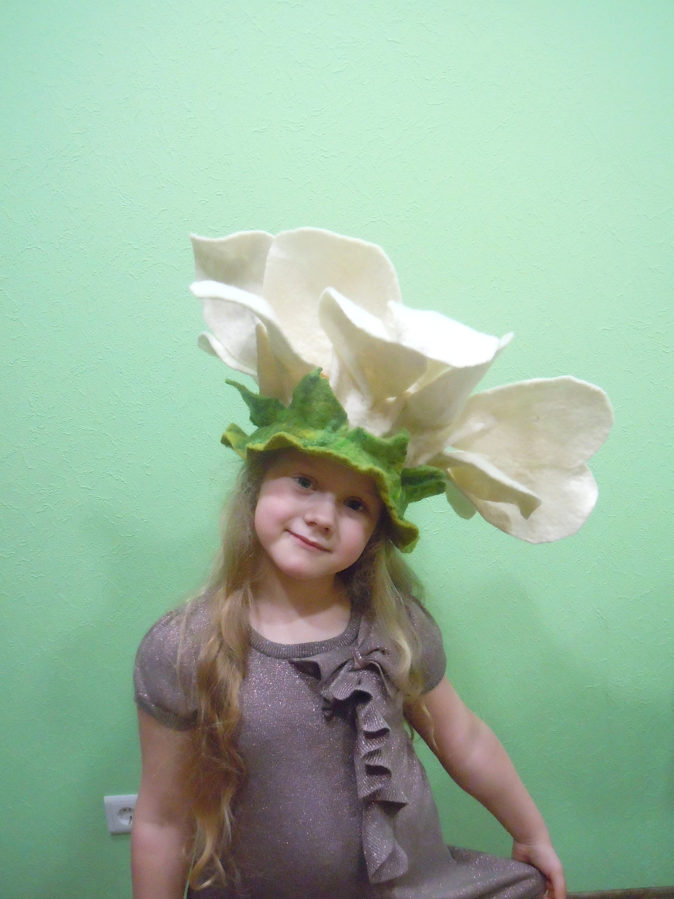 Beautiful Daisy Hat Flower Hat Fairy Hat Pixie Hat Fantasy | Etsy