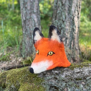 Red Fox Hat, Fox Mask, Fox Costume Hat, Unisex Adult Fox, Children Hat ...