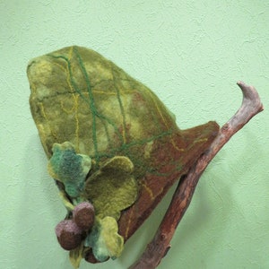 Magic Hat With Acorns Witch Hat Wizard Hat Witch Costume Magic Mystery ...