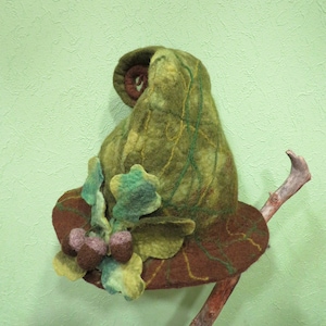 Magic Hat With Acorns Witch Hat Wizard Hat Witch Costume Magic Mystery ...