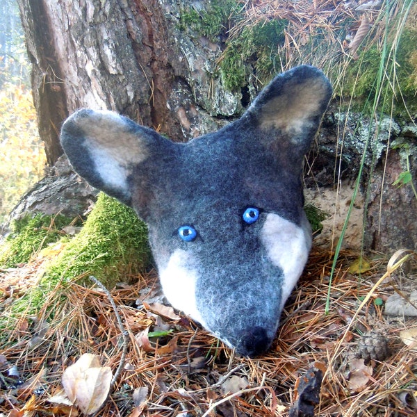 Wolf Head Hat - Etsy