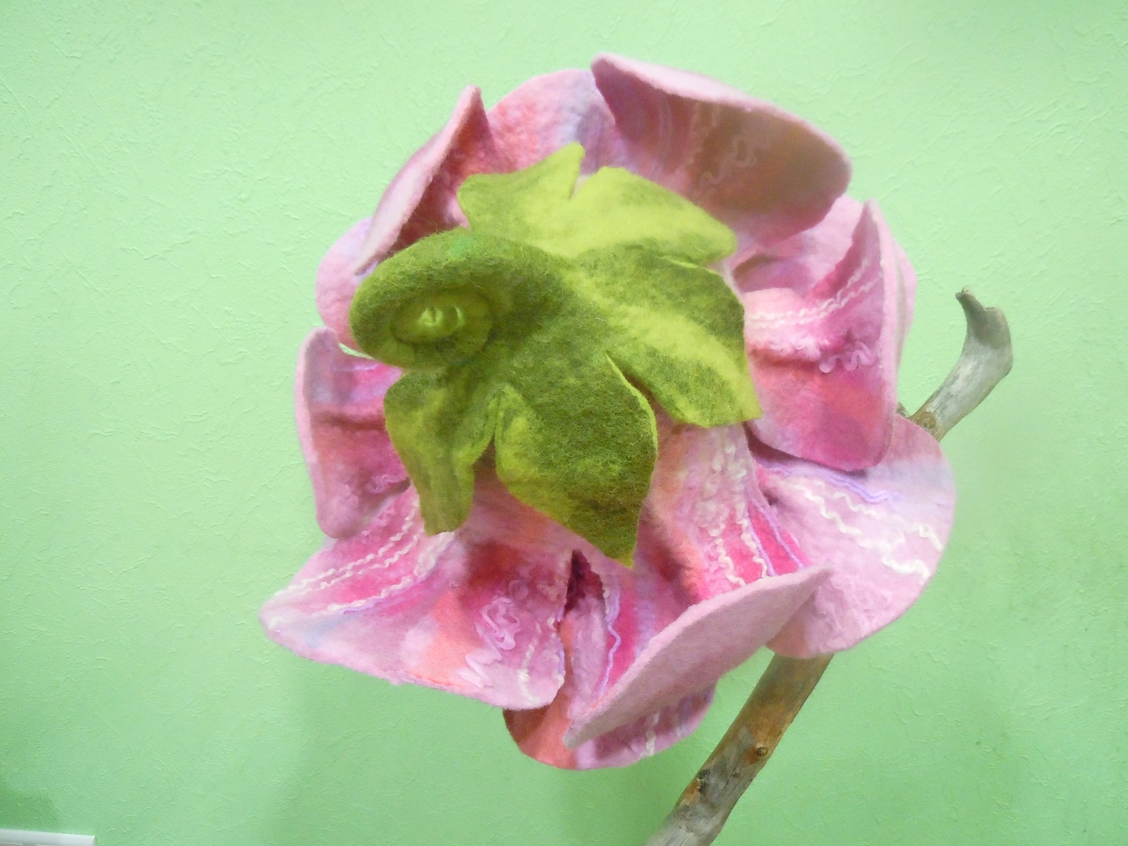 Beautiful Pink Flower Hat Fairy Hat Pixie Hat Fantasy Costume | Etsy
