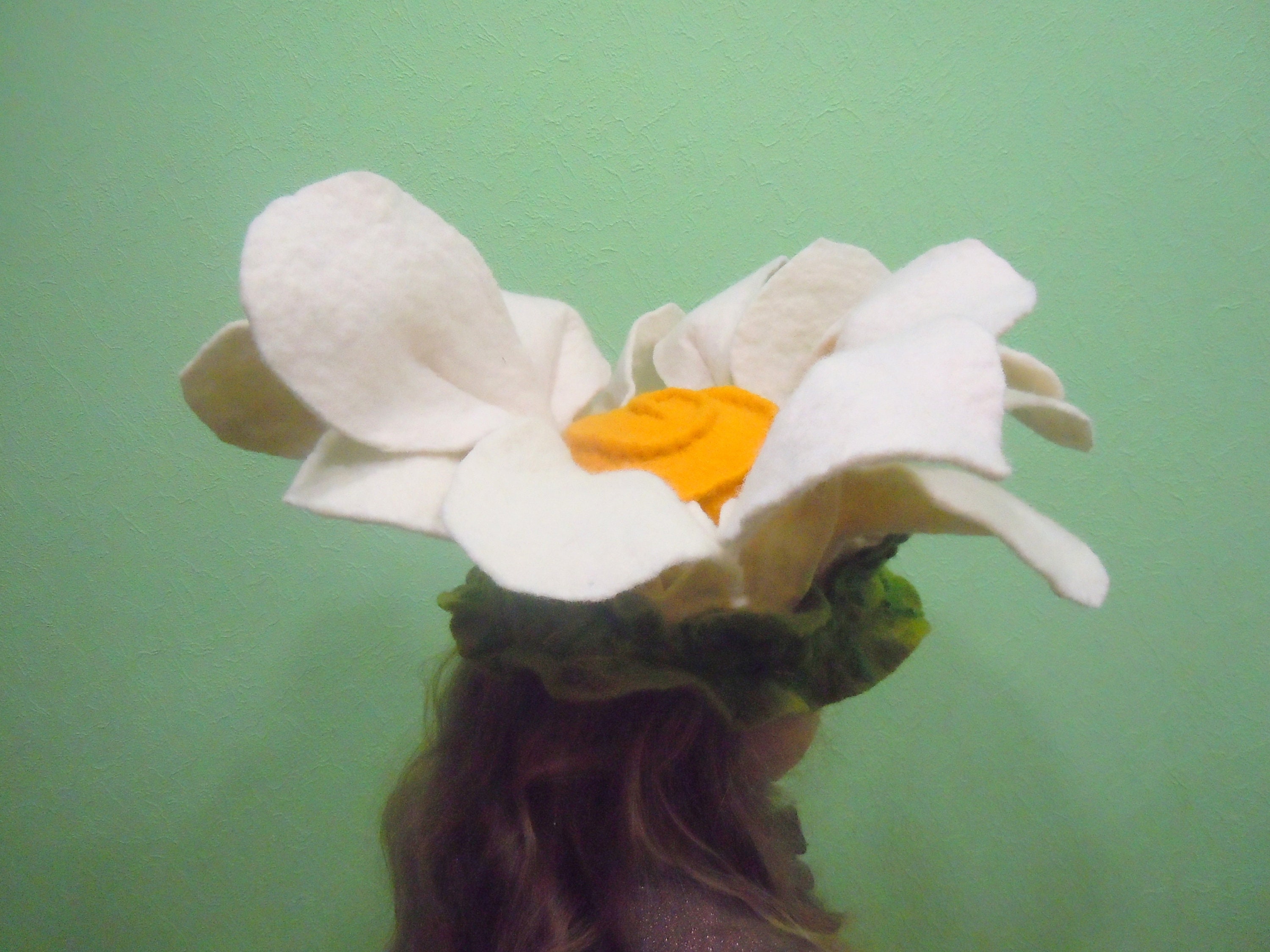 Beautiful Daisy Hat Flower Hat Fairy Hat Pixie Hat Fantasy | Etsy