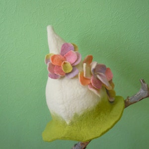 Witch Hat With Soft Pink and Purple Pastel Color Flowers Wizard Magic ...