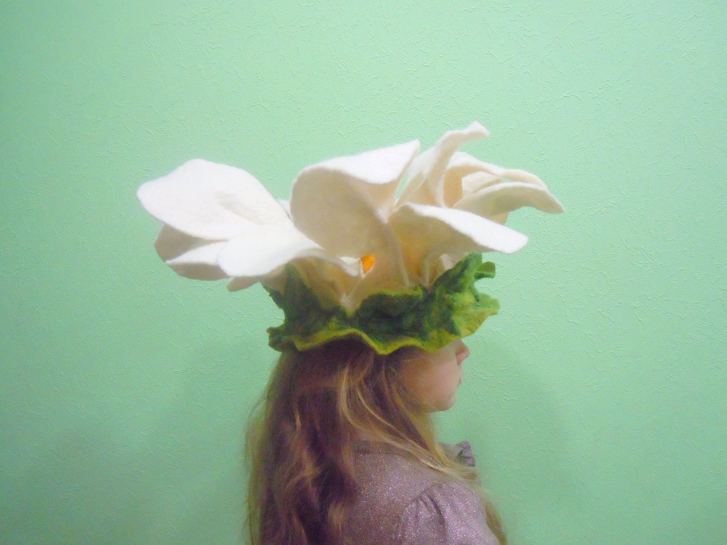 Beautiful Daisy Hat Flower Hat Fairy Hat Pixie Hat Fantasy | Etsy