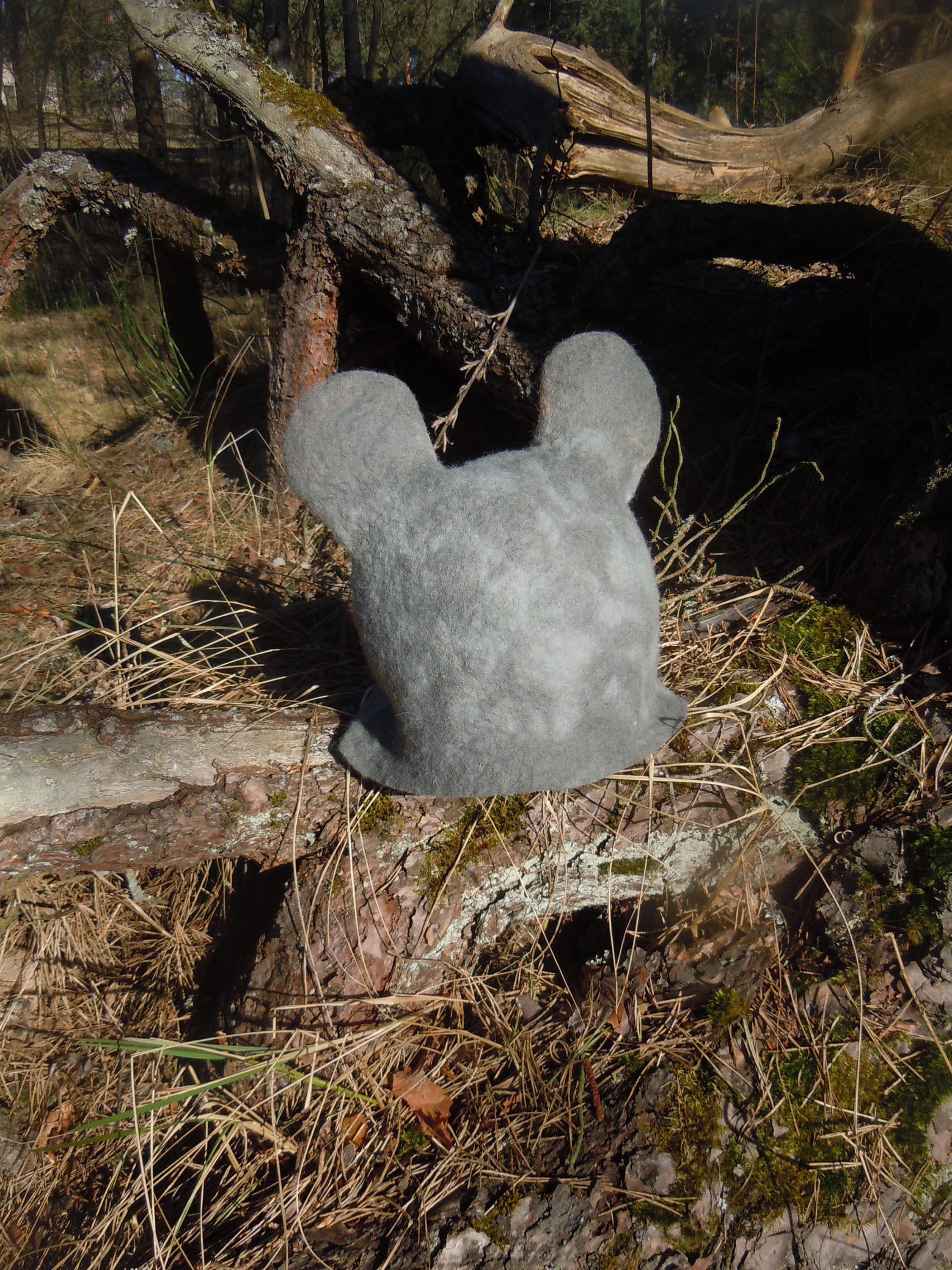 MOUSE HAT Felt Mouse Hat Mouse Rat Costume Hat Mouse Mask | Etsy