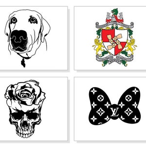 Image to Vector Custom SVG Convert to Vector Graphics Logo - Etsy