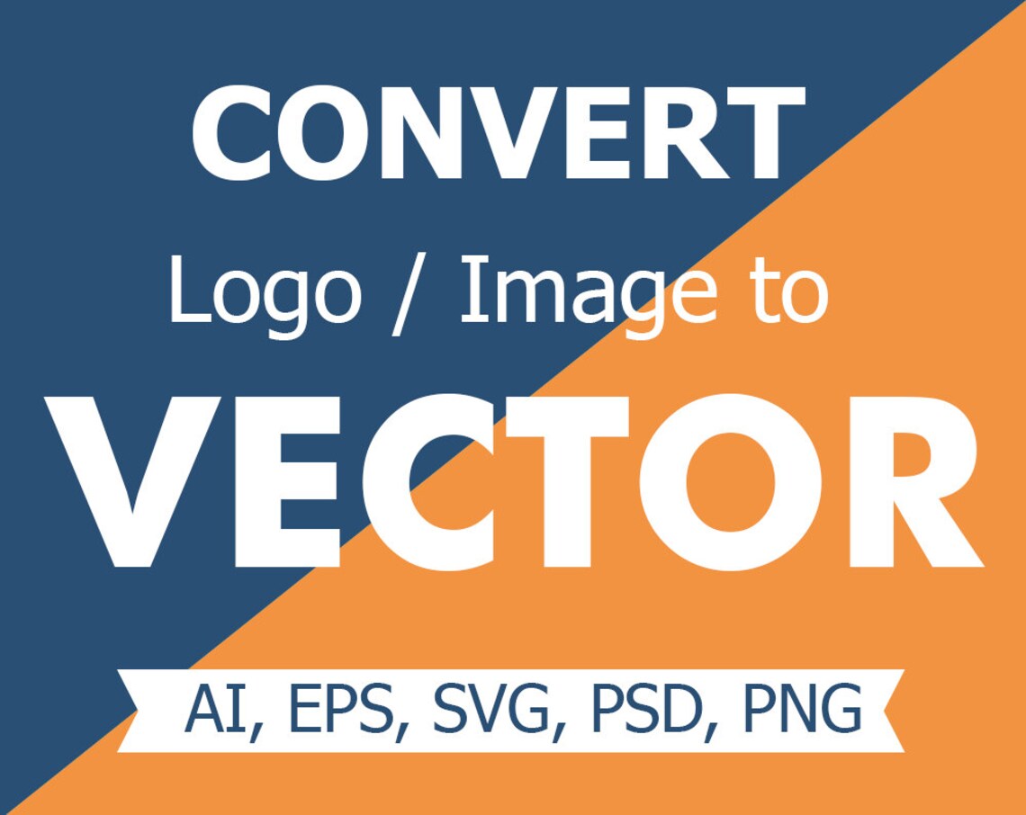 Vector Conversion Vector Logo Vectorize Logo Raster to - Etsy