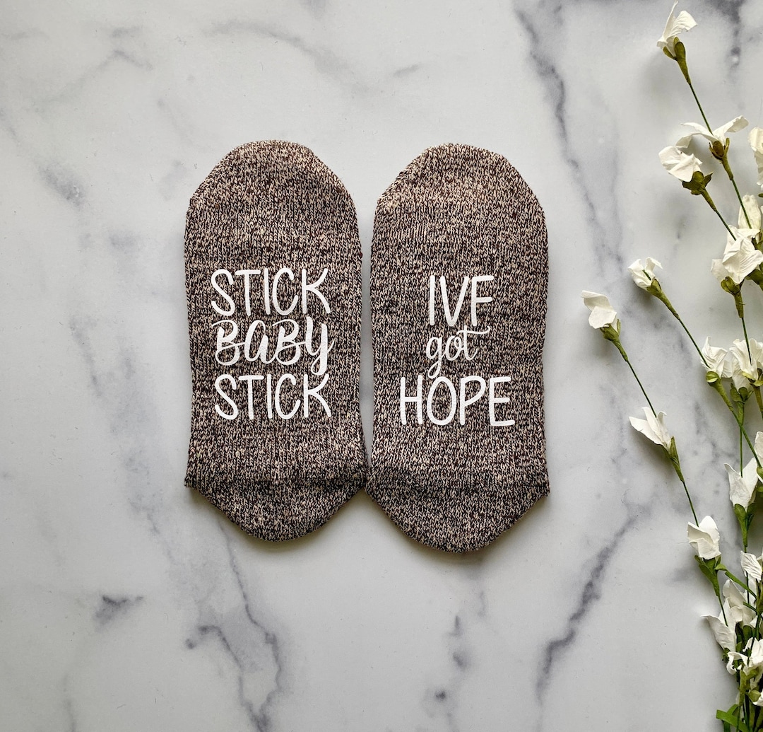 IVF Socks, IVF Gifts, Transfer Day, Mommy to Be, - Etsy