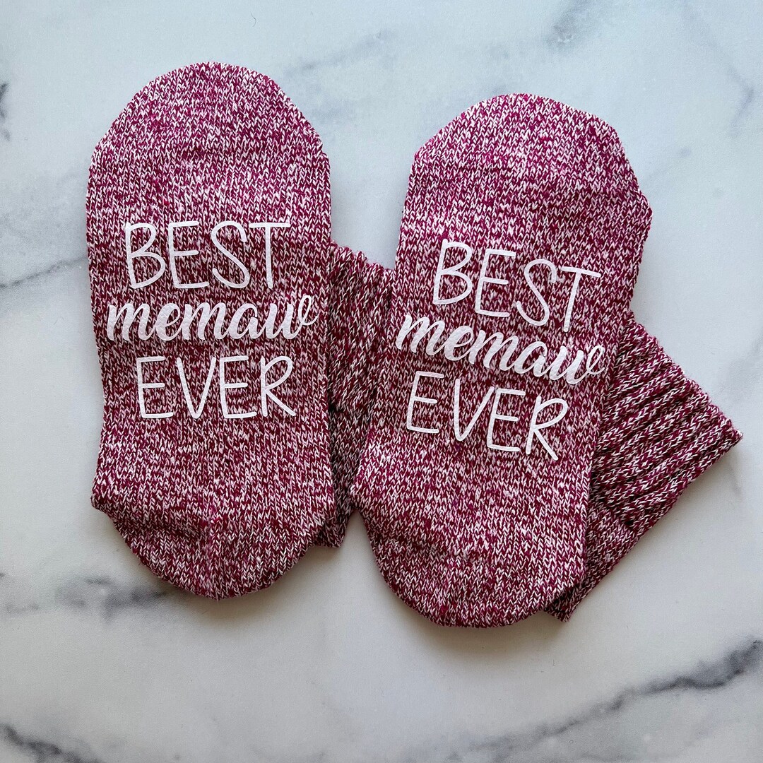 Best Grandma Ever, Grandma Gift, Custom Socks - Etsy