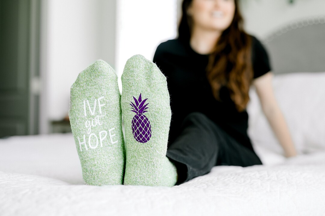 IVF Socks, IVF Got Hope, IVF Gifts, Transfer Day, - Etsy