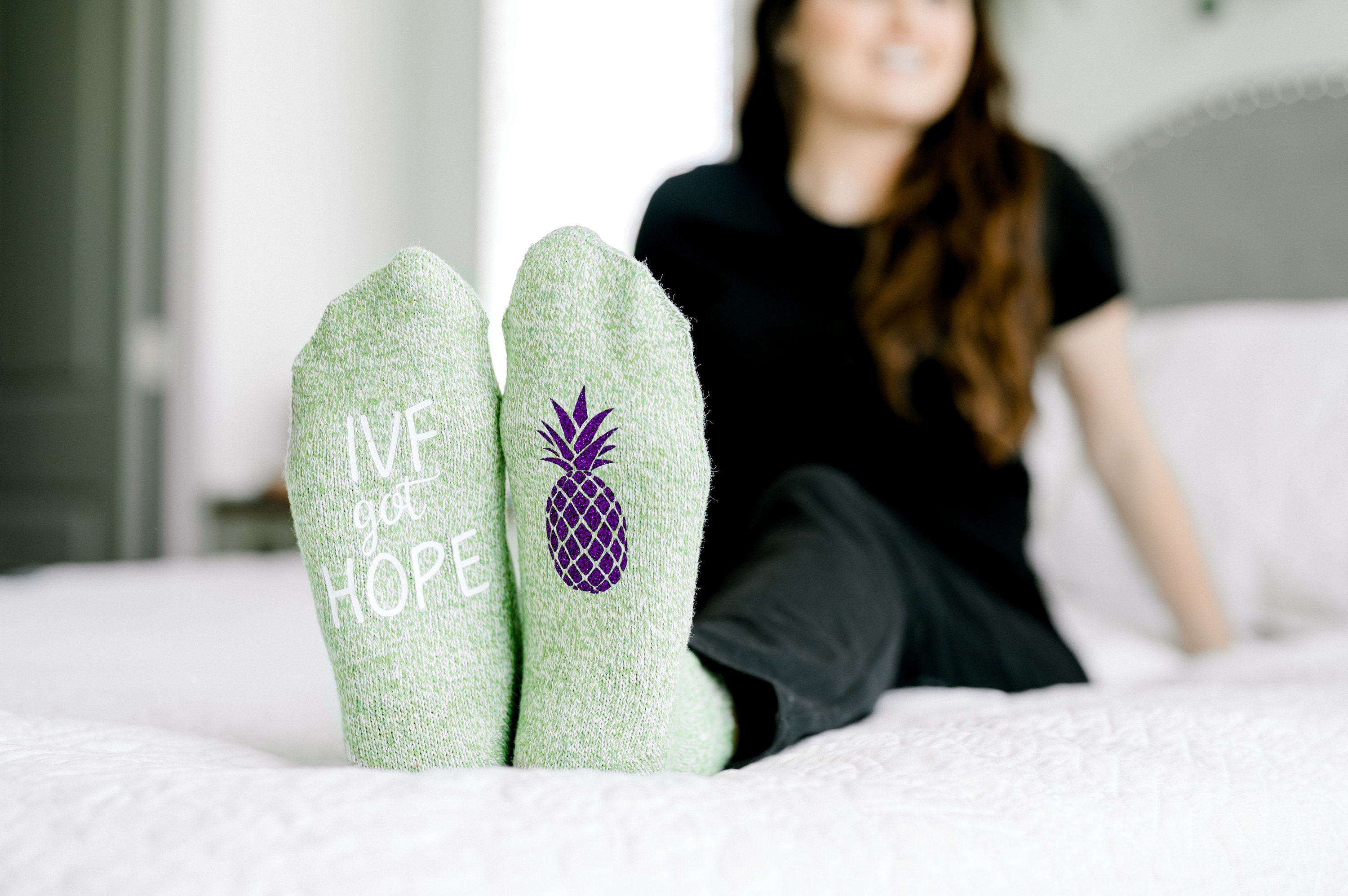 IVF Socks IVF Got Hope IVF Gifts Transfer Day | Etsy