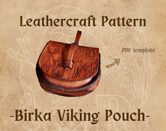 Birka Viking Pouch or Tarsoly Central Mount and Catch - Etsy