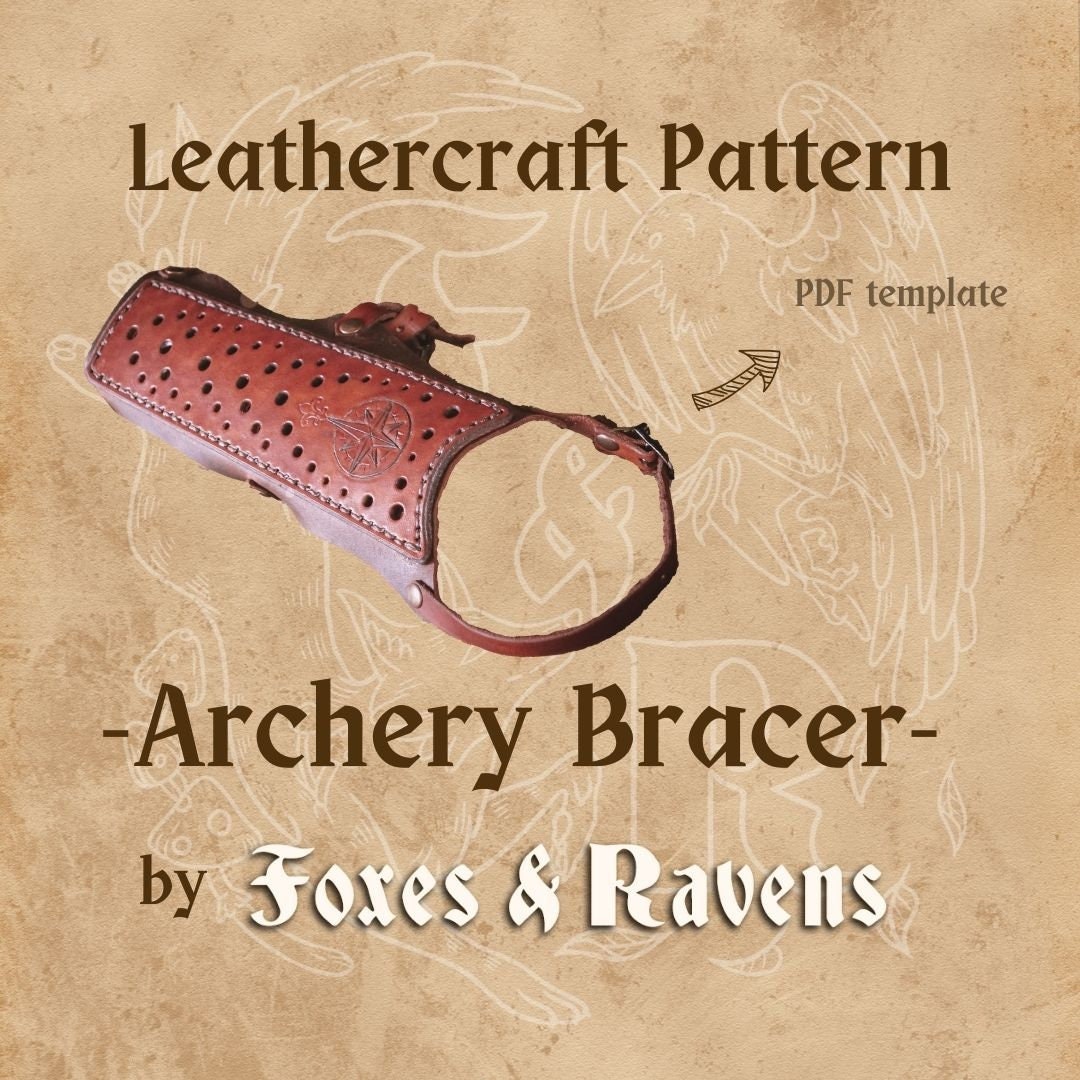 Archery Bracer / Arm Protection Digital Pattern + Video - Etsy