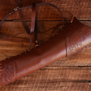 Archery Back or Side Quiver Digital Pattern for Leather or Foam - Etsy