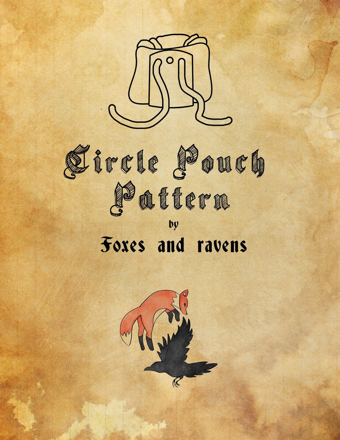 Circle Pouch Pattern - Etsy