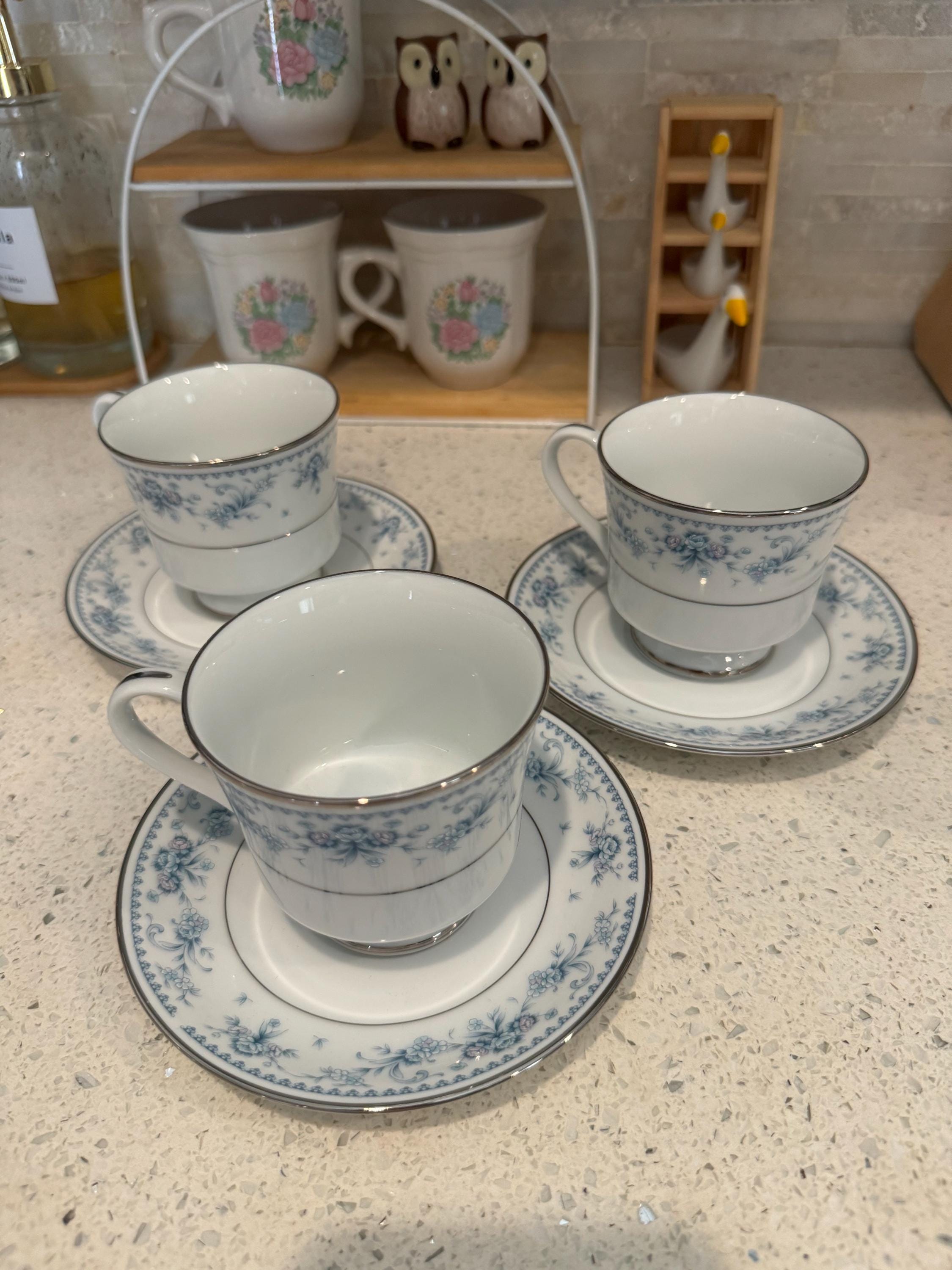 Vintage Royal Prestige Tea Cups With Saucers - Etsy