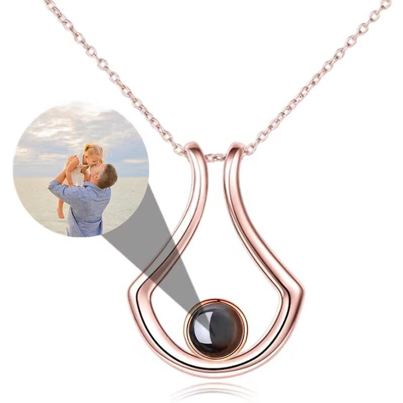 Custom Photo Projection Necklaces Projection Necklaces Custom Photo ...