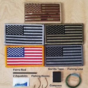 Minimalist Survival Patch - Etsy