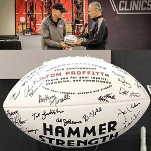 Autograph Blank Football | 3 Sizes | Football Trophy for Signing With ...