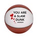 Custom Basketball for Boyfriend or Girlfriend, You Are A Slam Dunk ...