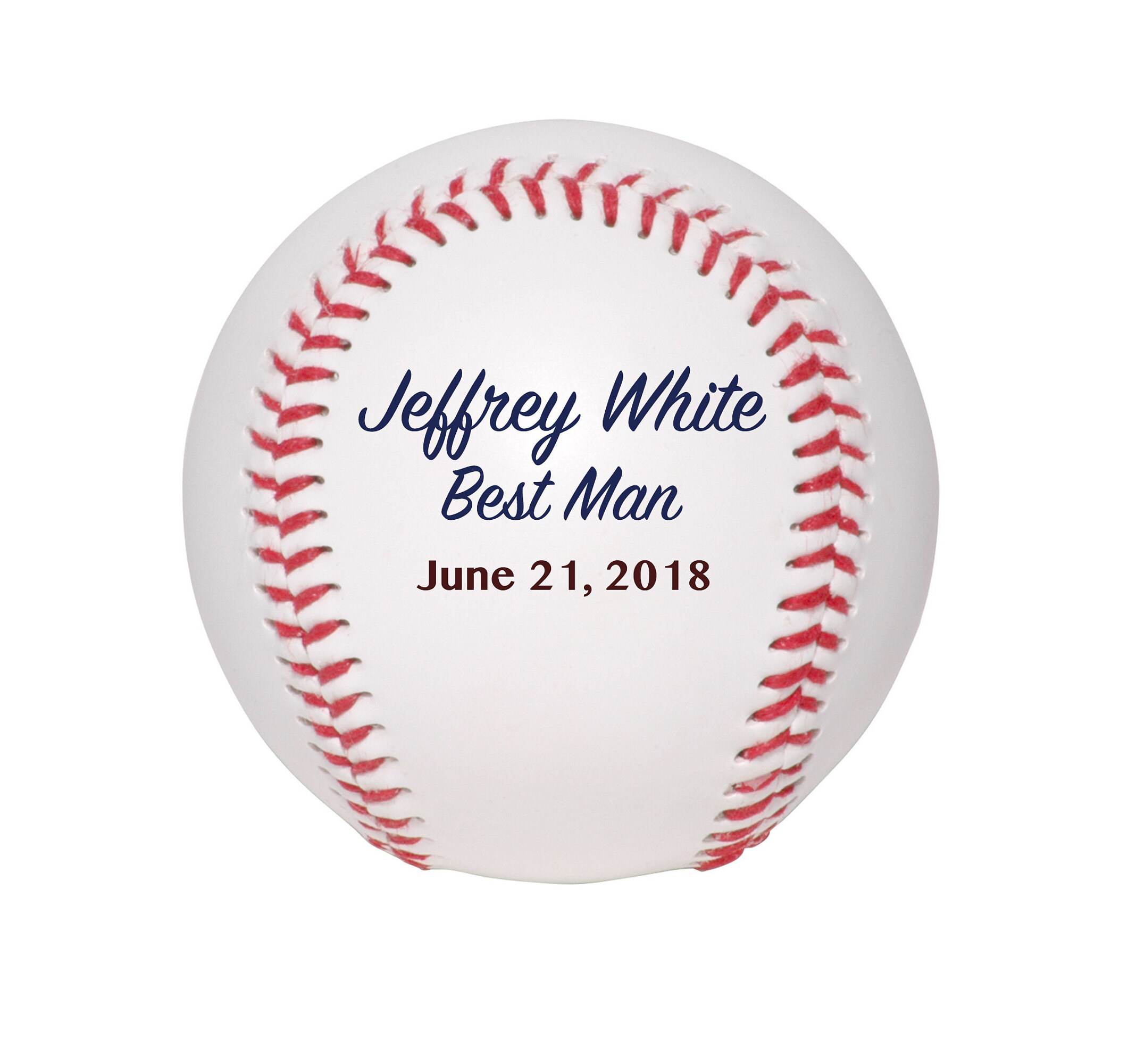 Engraved Baseball Ring Bearer Best Man Junior Groomsmen - Etsy