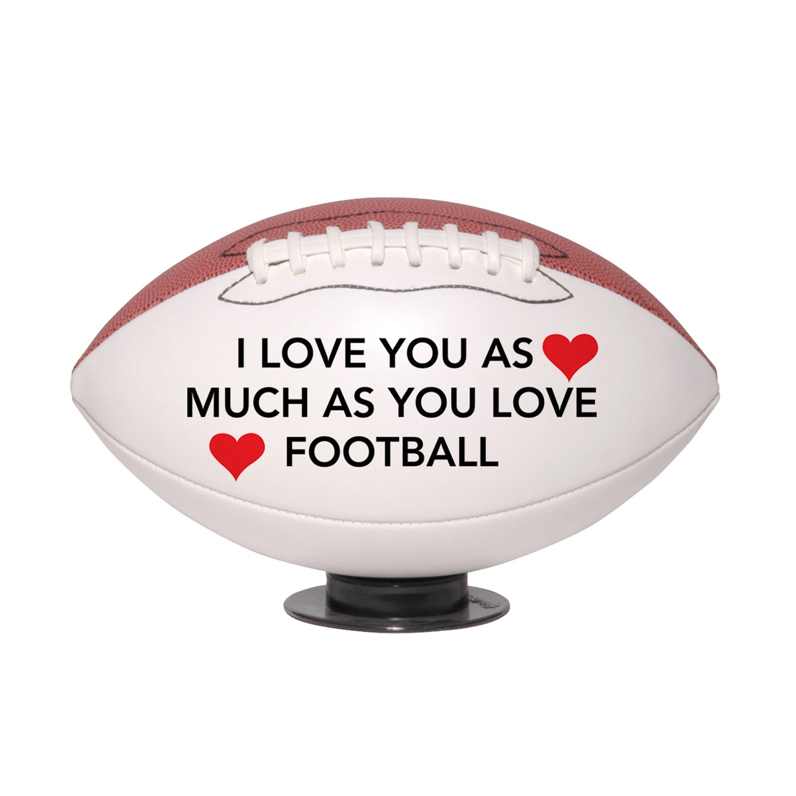 Football for Boyfriend Husband Son Father Valentines Day or - Etsy