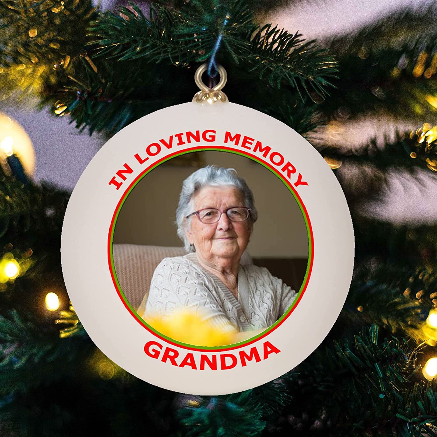 Custom in Loving Memory Memorial Christmas Ornament for Loss - Etsy