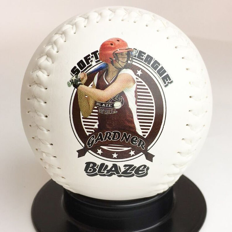 Softball Softball Gift Ideas Personalized Photo Ball Coach | Etsy