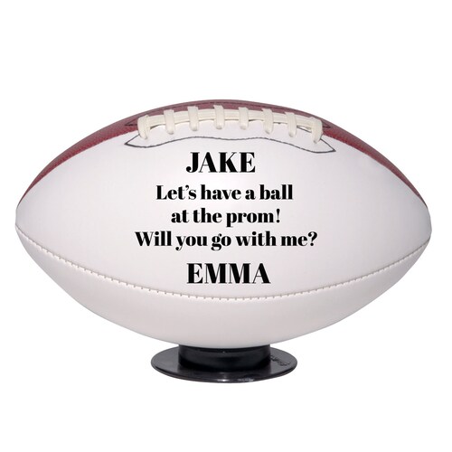 Custom Football Prom Proposal 2021 Personalized With Name for - Etsy