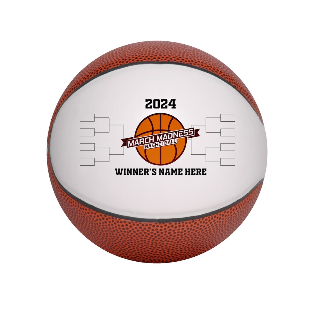 Custom March Madness Trophy Basketball Award 2024 | Personalized for ...