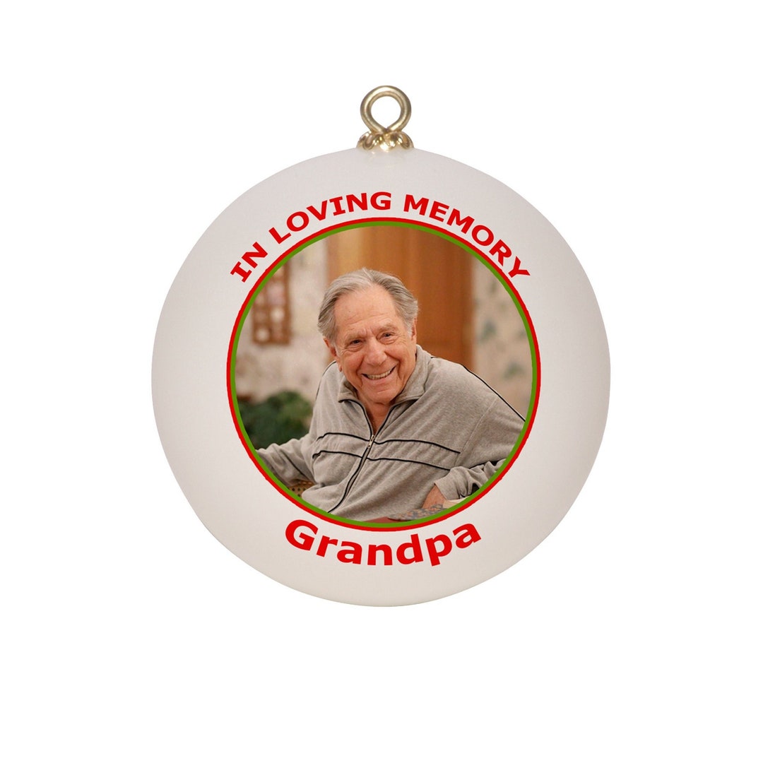 Custom in Loving Memory Memorial Christmas Ornament for Loss of Loved ...