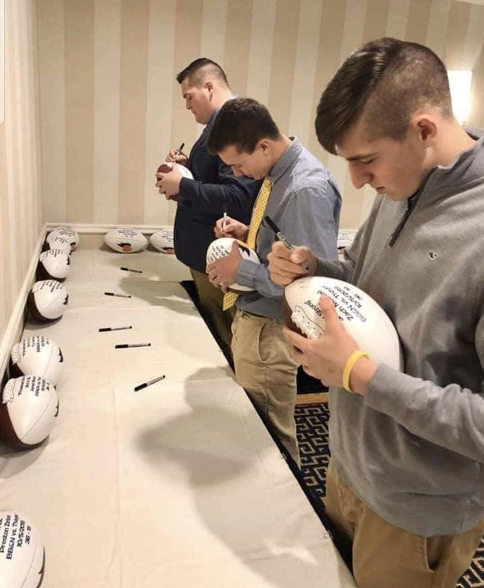 Autograph Blank Football | 3 Sizes | Football Trophy for Signing With ...