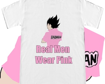 Vegeta Pink Shirt - Etsy