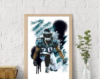 Brian Dawkins Art - Etsy