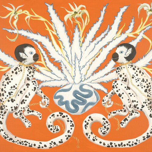 ART PRINT Monkeys Blue Radiance - Etsy