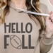 Hello Fall Svg, Football Svg, Football Fan Svg, Sports Fan Svg, Fall ...