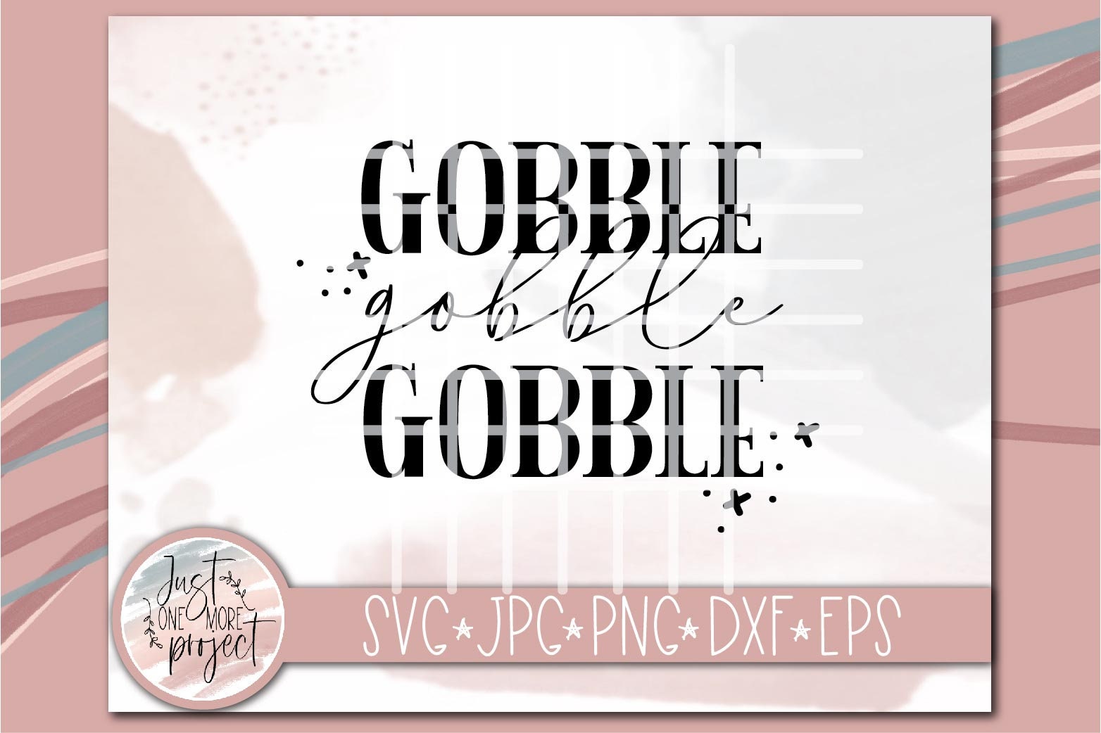 Gobble Gobble Svg Turkey Svg Turkey Day Svg Thanksgiving - Etsy