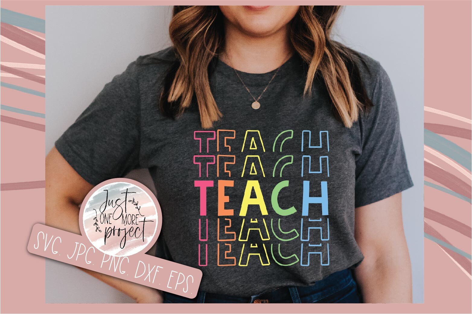 Teach Svg Teacher Shirt Svg Cute Teacher Shirt Rainbow - Etsy