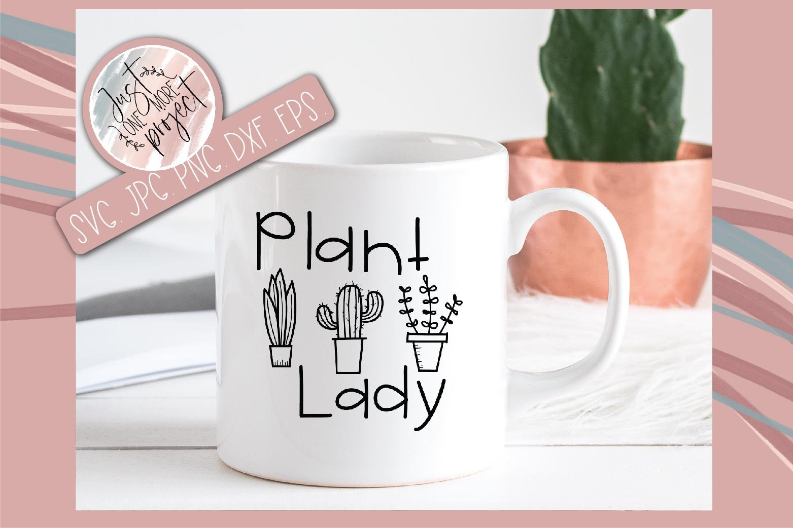 Plant Lady Svg Cactus Svg Crazy Plant Lady Svg Succulent | Etsy