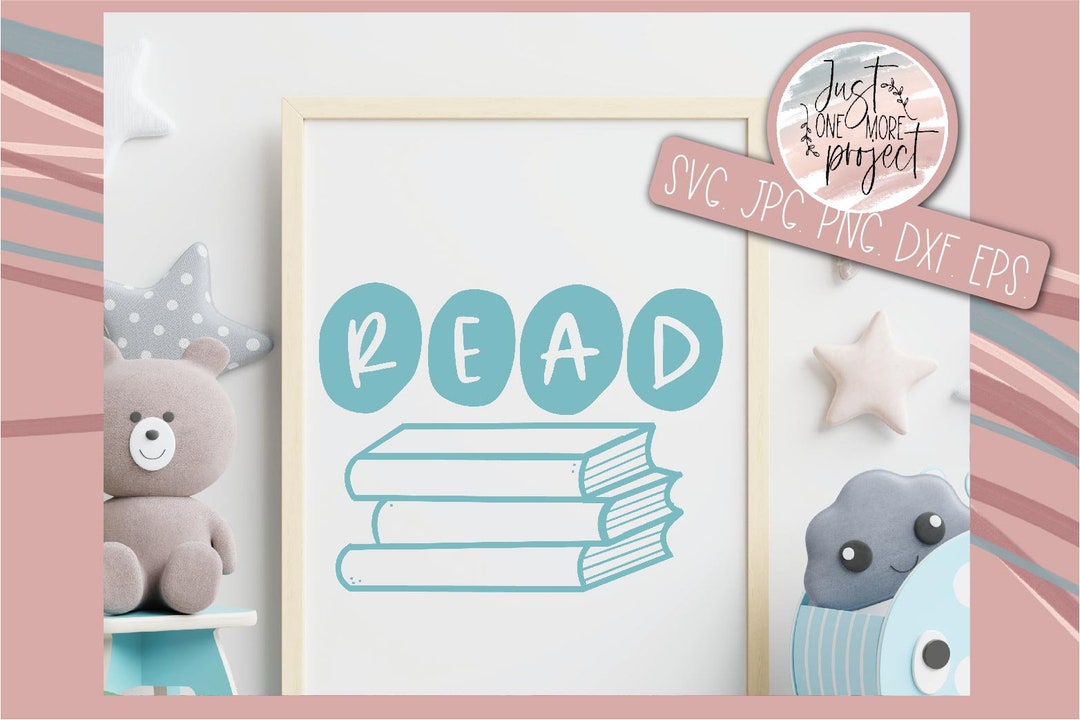 Read Svg, Reading Svg, Book Svg, Librarian Svg, Book Bag Svg - Etsy