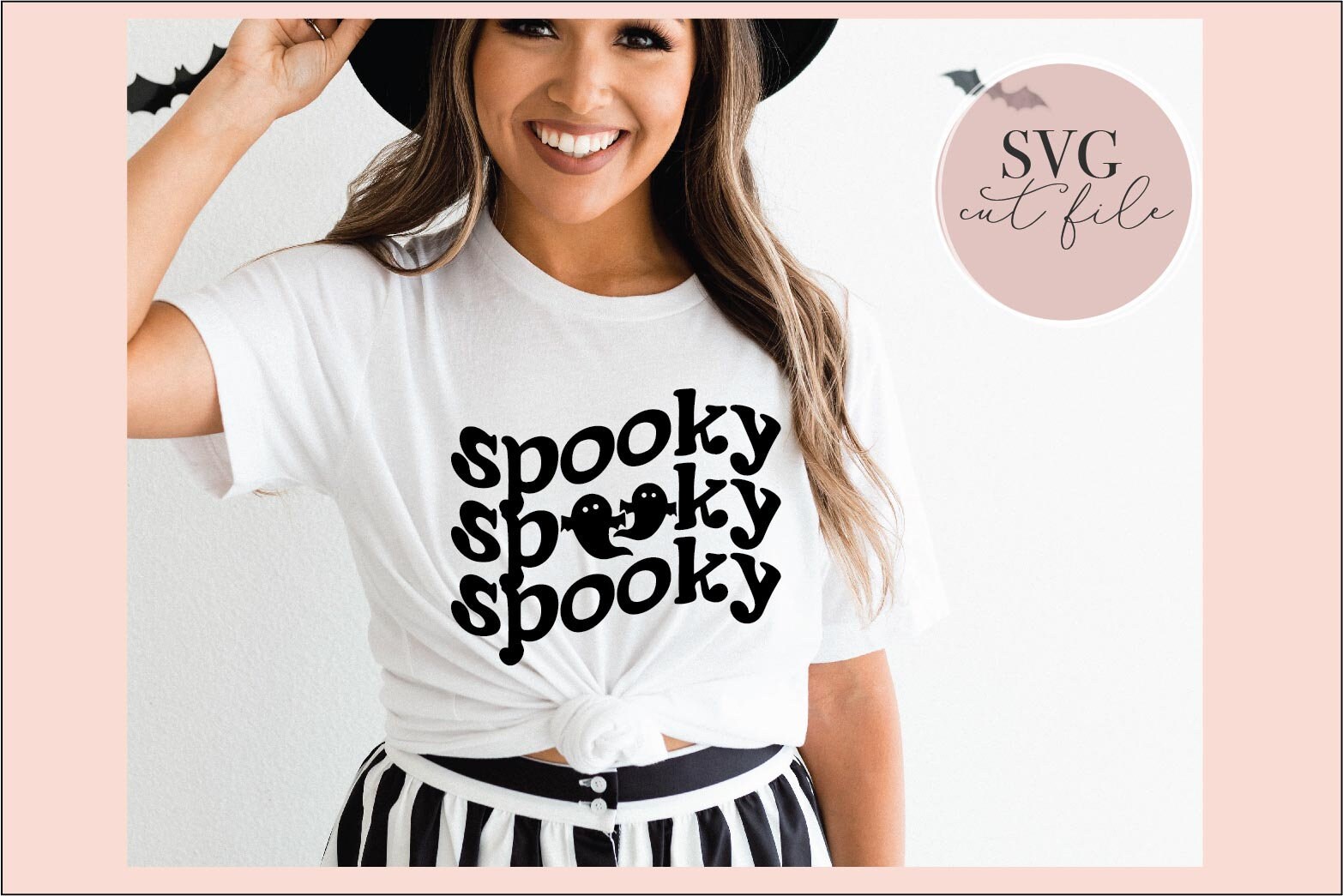 Spooky Svg Boo Svg Ghost Svg Halloween Shirt Svg Cute | Etsy