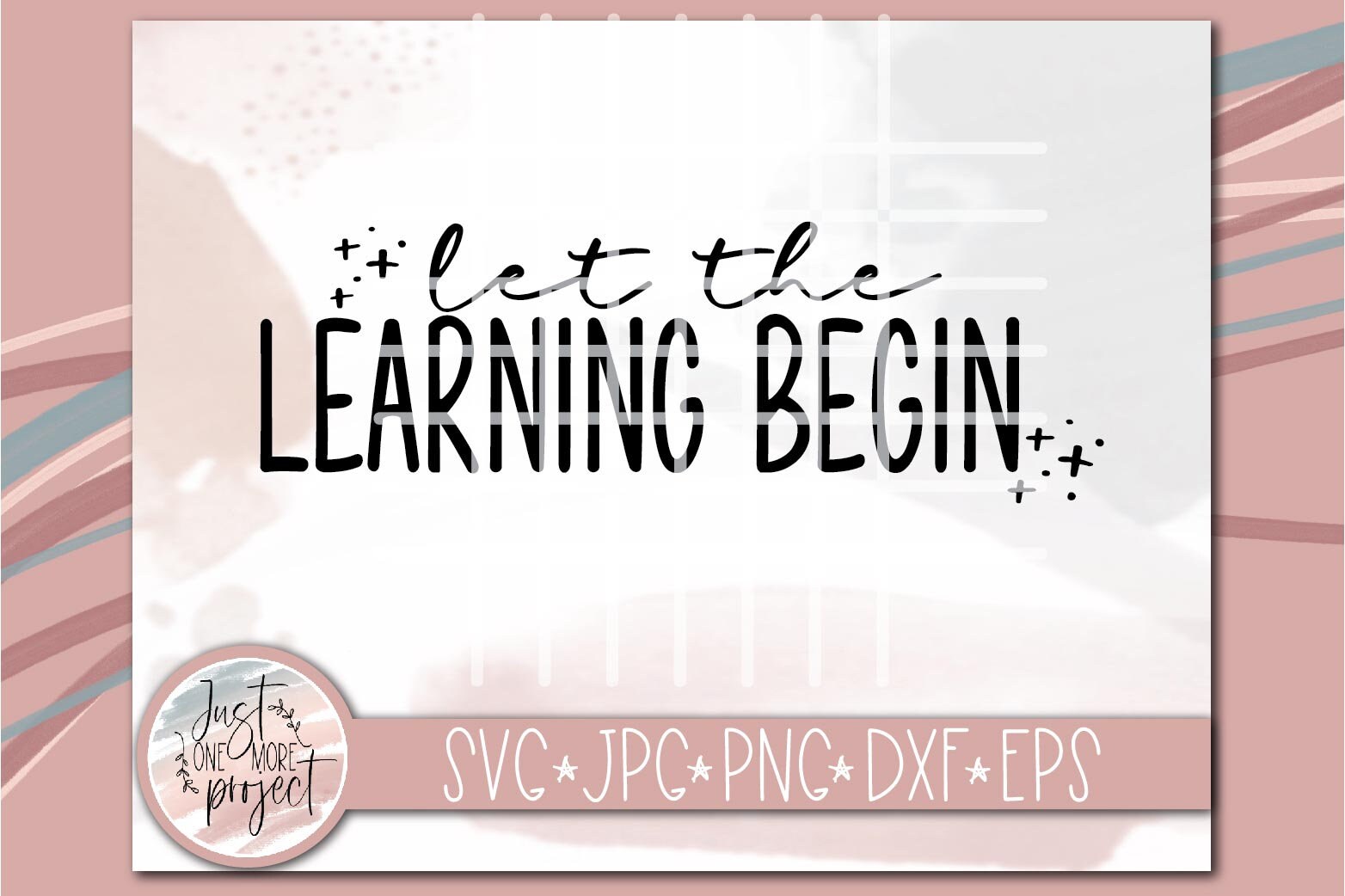 Let the Learning Begin Svg First Day of School Svg Teacher - Etsy