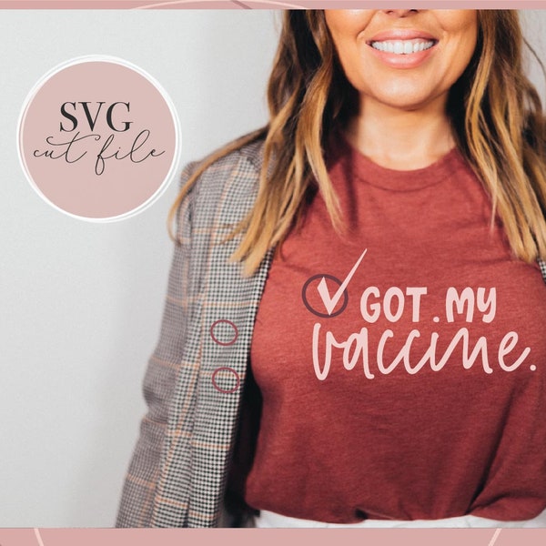 I Got My Covid Vaccine - Etsy