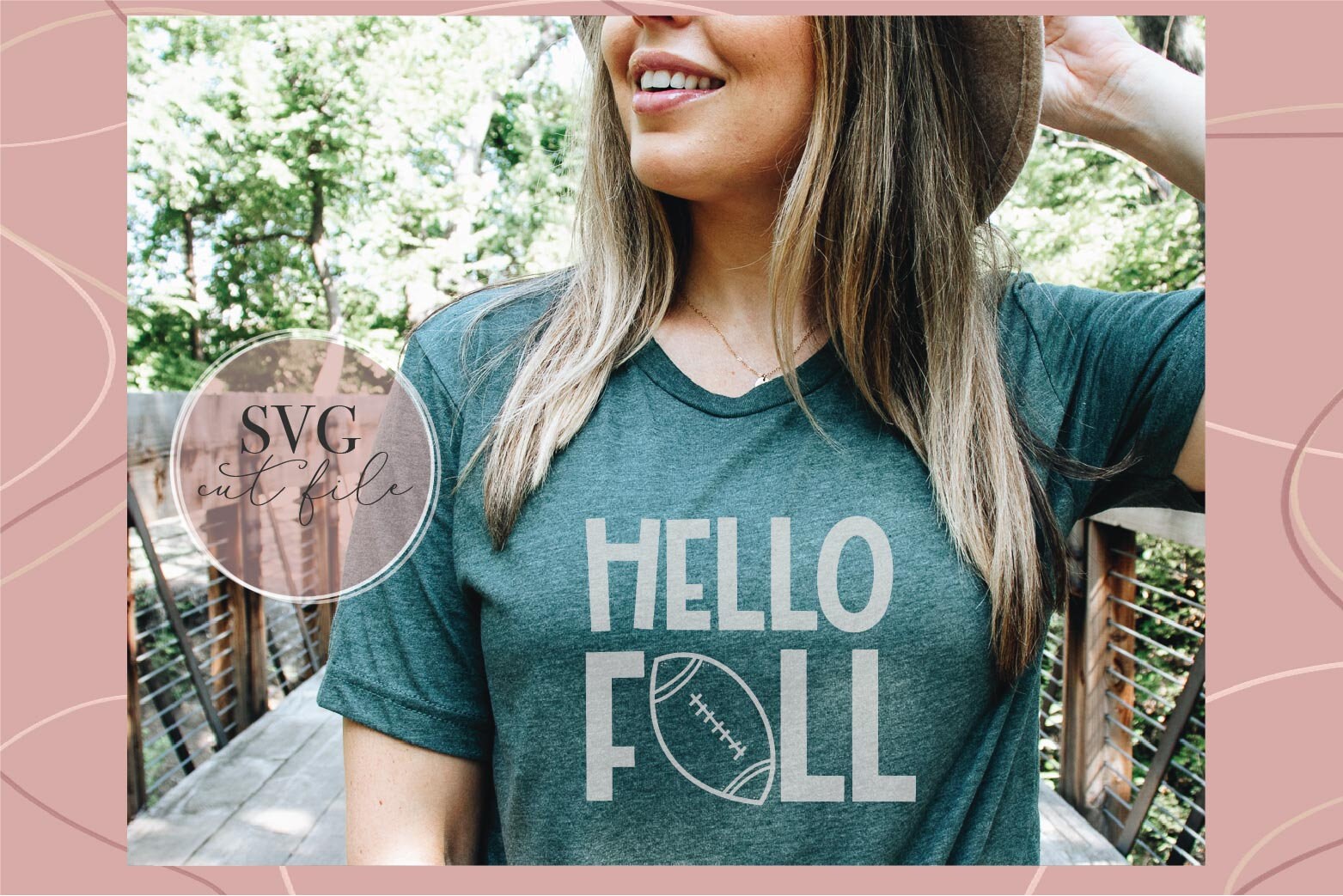 Hello Fall Svg Football Svg Football Fan Svg Sports Fan - Etsy