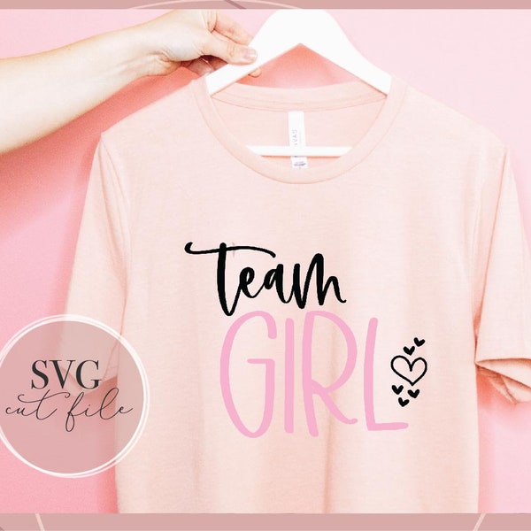 Team Girl Svg - Etsy