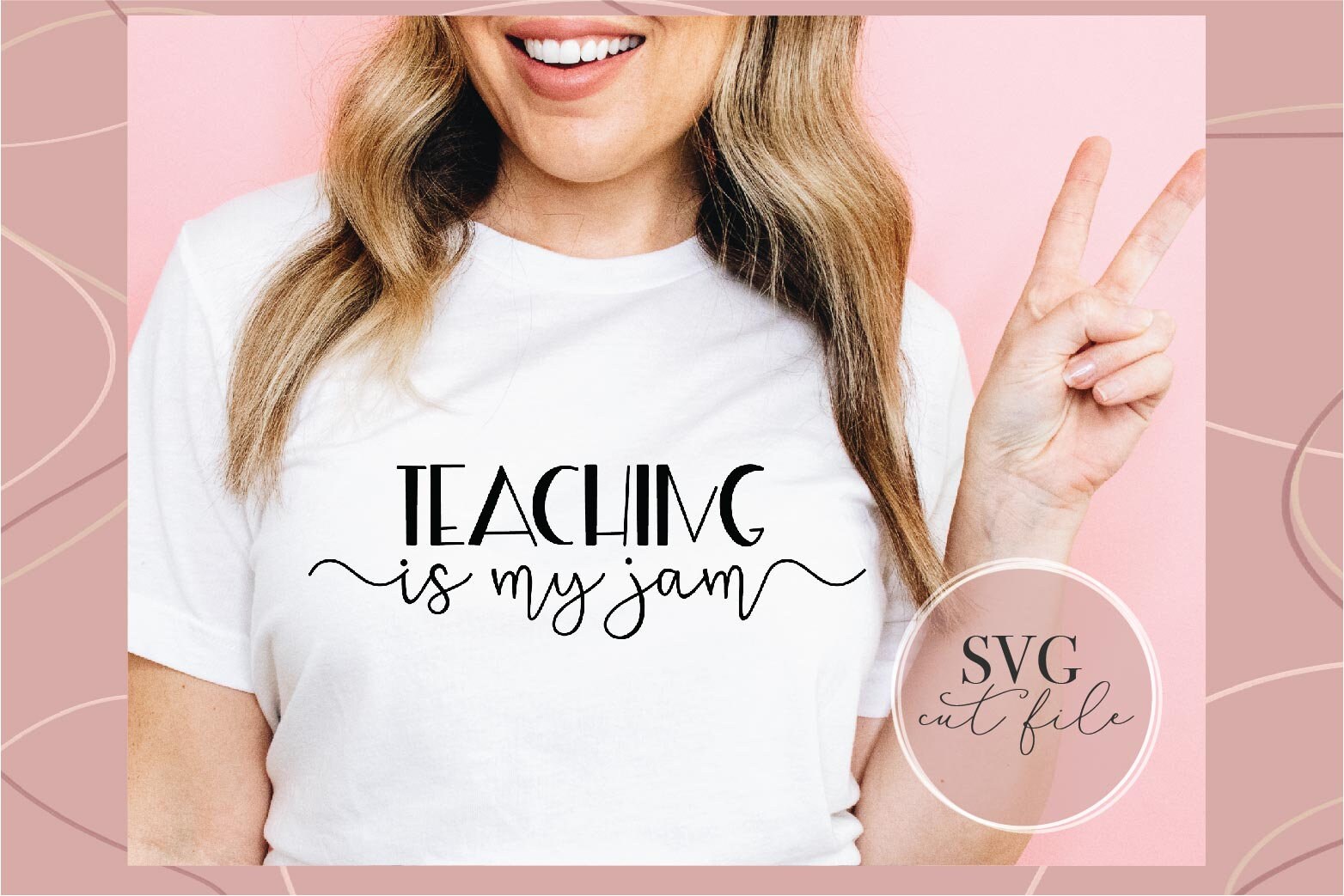 Teaching is My Jam Svg Teacher Shirt Svg Cute Teacher Shirts | Etsy