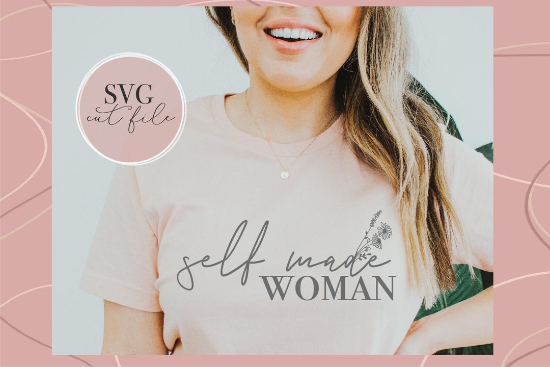 Self Made Woman Svg, Self Made Svg, Self Paid Svg, Small Business Owner ...