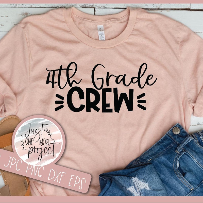 Fourth Grade Svg - Etsy