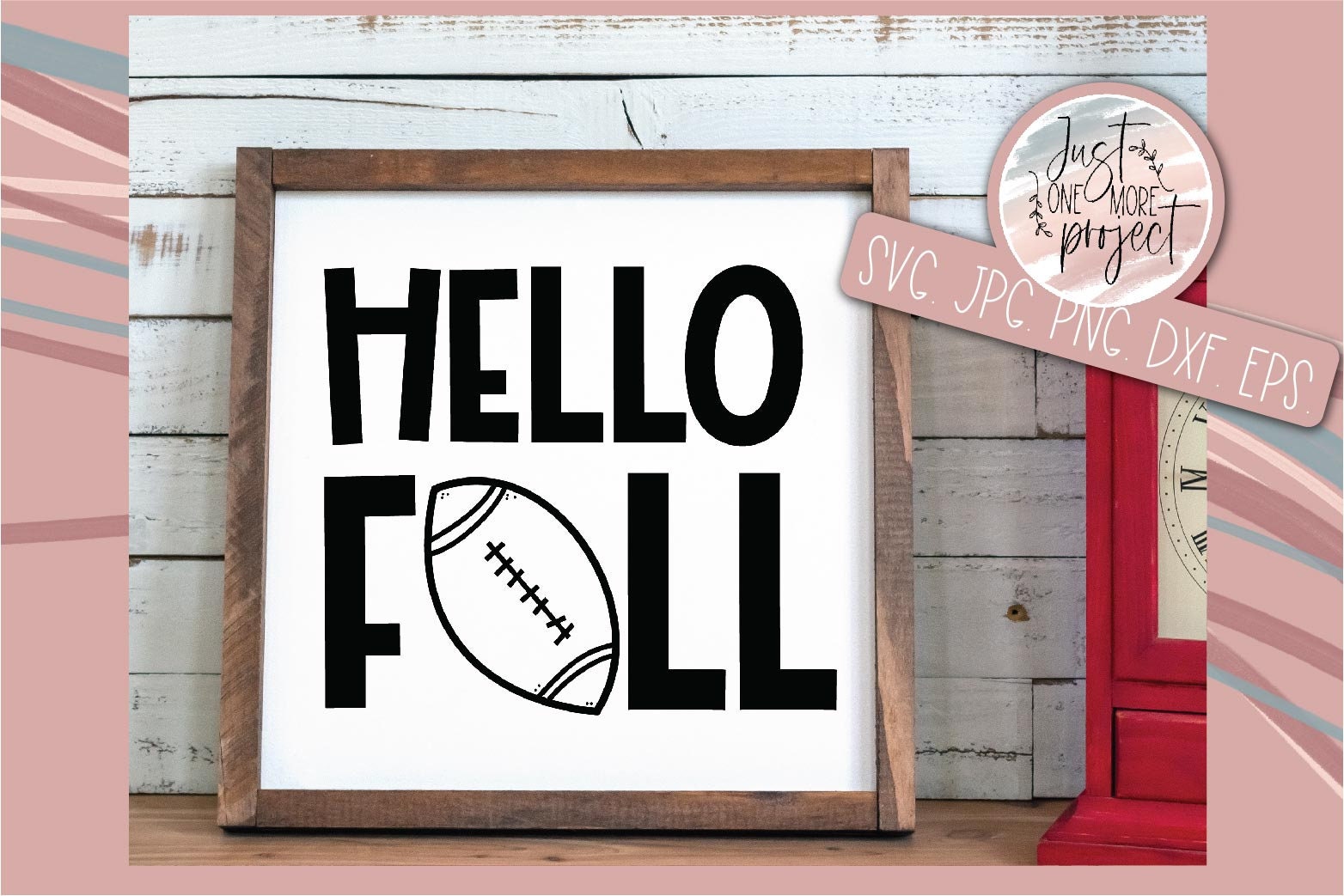 Hello Fall Svg Football Svg Football Fan Svg Sports Fan - Etsy